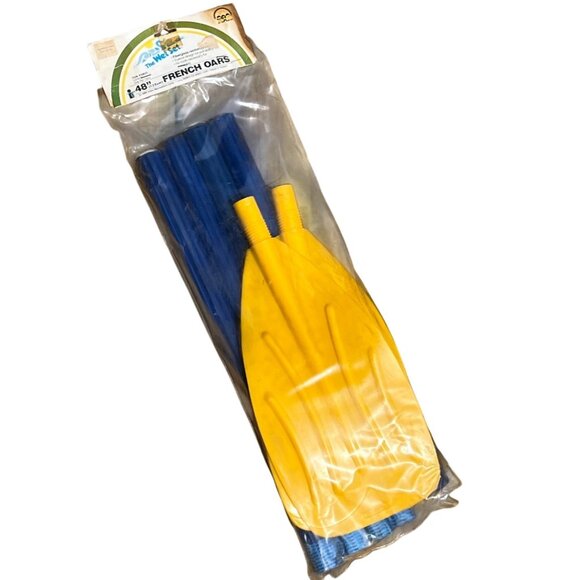 Intex | Other | Vintage Intex The Wet Set Oars Boat Paddles Pair 985 ...